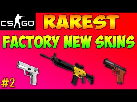 CS GO - Rarest Factory New Weapon Skins! Most Expensive Gun Skins to Get FN (Part 2)