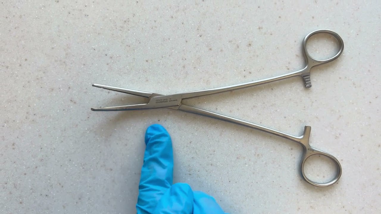 Heaney Hysterectomy Forceps: Surgical Instrument Explained
