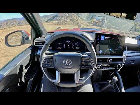 2024 Toyota Tacoma (6-Speed Manual) - POV Driving Impressions