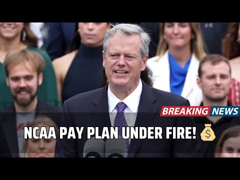 NCAA President Defends Controversial Athlete Pay Plan | Charlie Baker Responds । USA TODAY NEWS