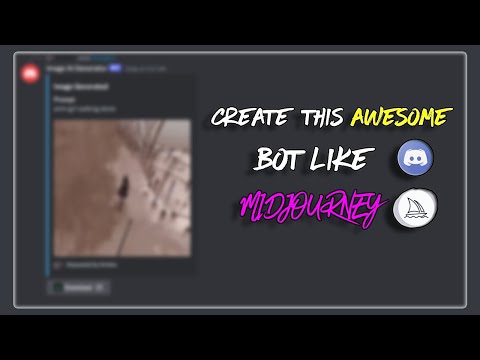 Create your own AI Image Generator Bot In Discord Like Midjourney | KiriXen