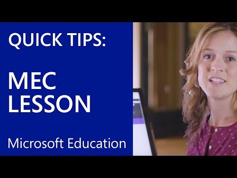 The Microsoft Educator Community: How to find a lesson