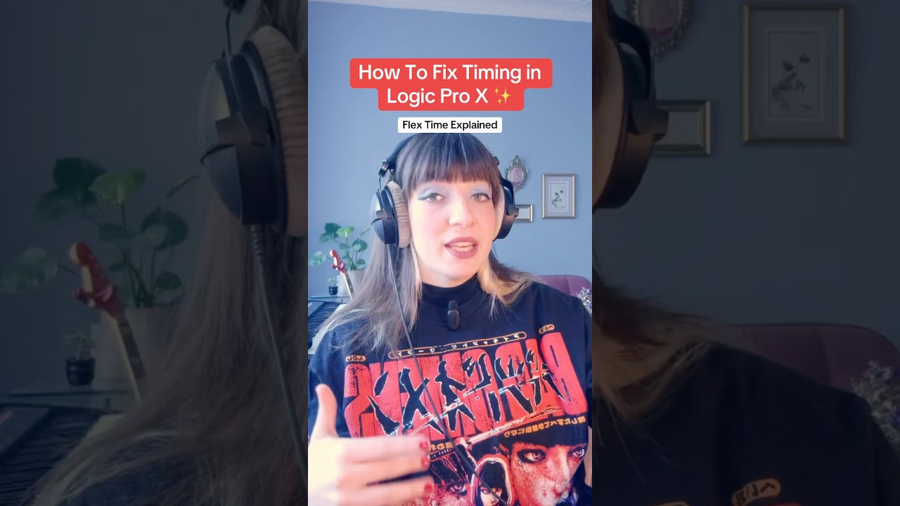 Logic Pro X Flex Time Explained ✨ #musicproduction #logicprox #logicproxtutorials
