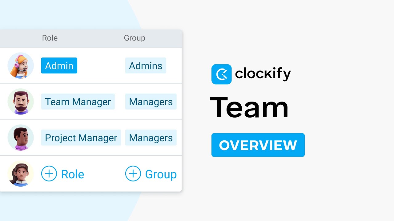 Team Management | Clockify Features