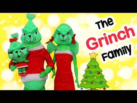 LOL Families ! The Grinch Family Looks for Xmas Tree | Toys and Dolls ...