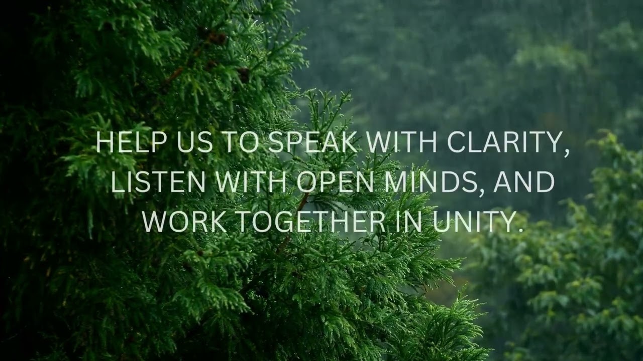 Opening Prayer for Meetings