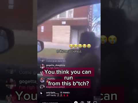 Bloodhound Lil Jeff Upβs G*n On Random Homeless Man! #shorts #youtubeshorts #chicago