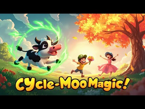 Epic Animal’s Cycle-and-Moo Seasons for Kids! Master Counting 1-10 2025!