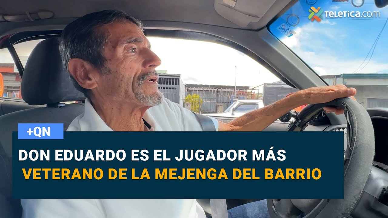 Don Eduardo is the oldest player in the neighborhood pickup game