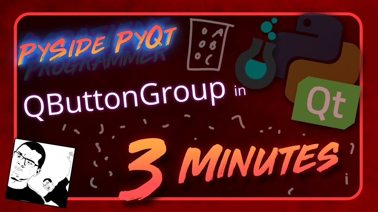 PySide + PyQt | QButtonGroup in 3 Minutes