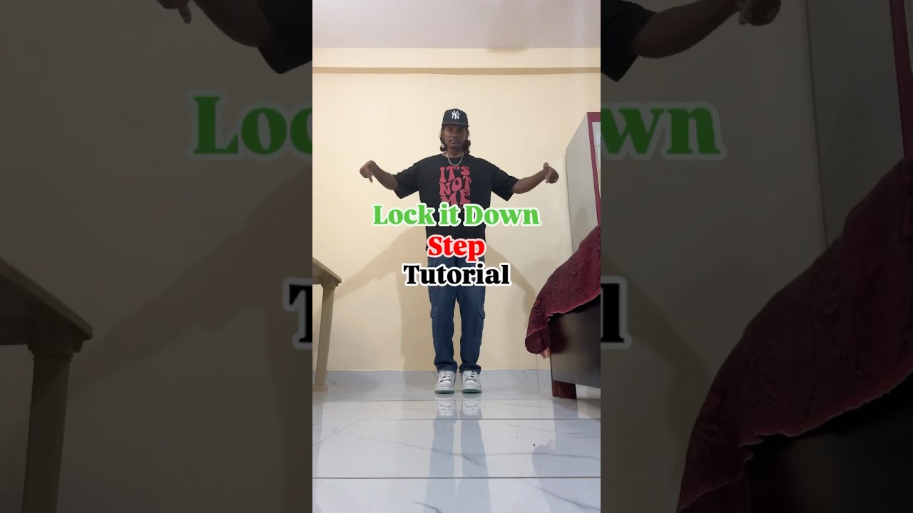 Lock it down step Tutorial #jddancetutorial #hiphopstep #hiphopdance #50cent