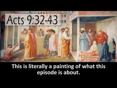 Her name was Tabitha Dorcas. Her NAME was Tabitha Dorcas. (Acts 9:32-43) | TMBH Acts #42