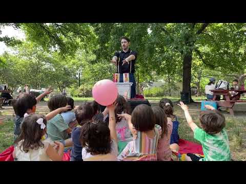 Magic Show for Kids Birthday Party with NYC Birthday Clowns