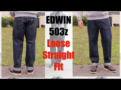 Made in Japan Jeans EDWIN 503 zero | Loose Straight Fit for 2021