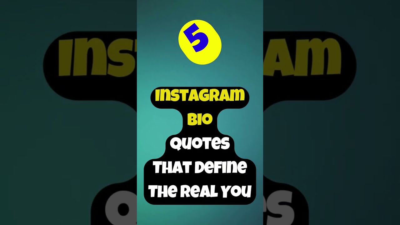 Epic Instagram Bio Quotes To Boost Your Profile
