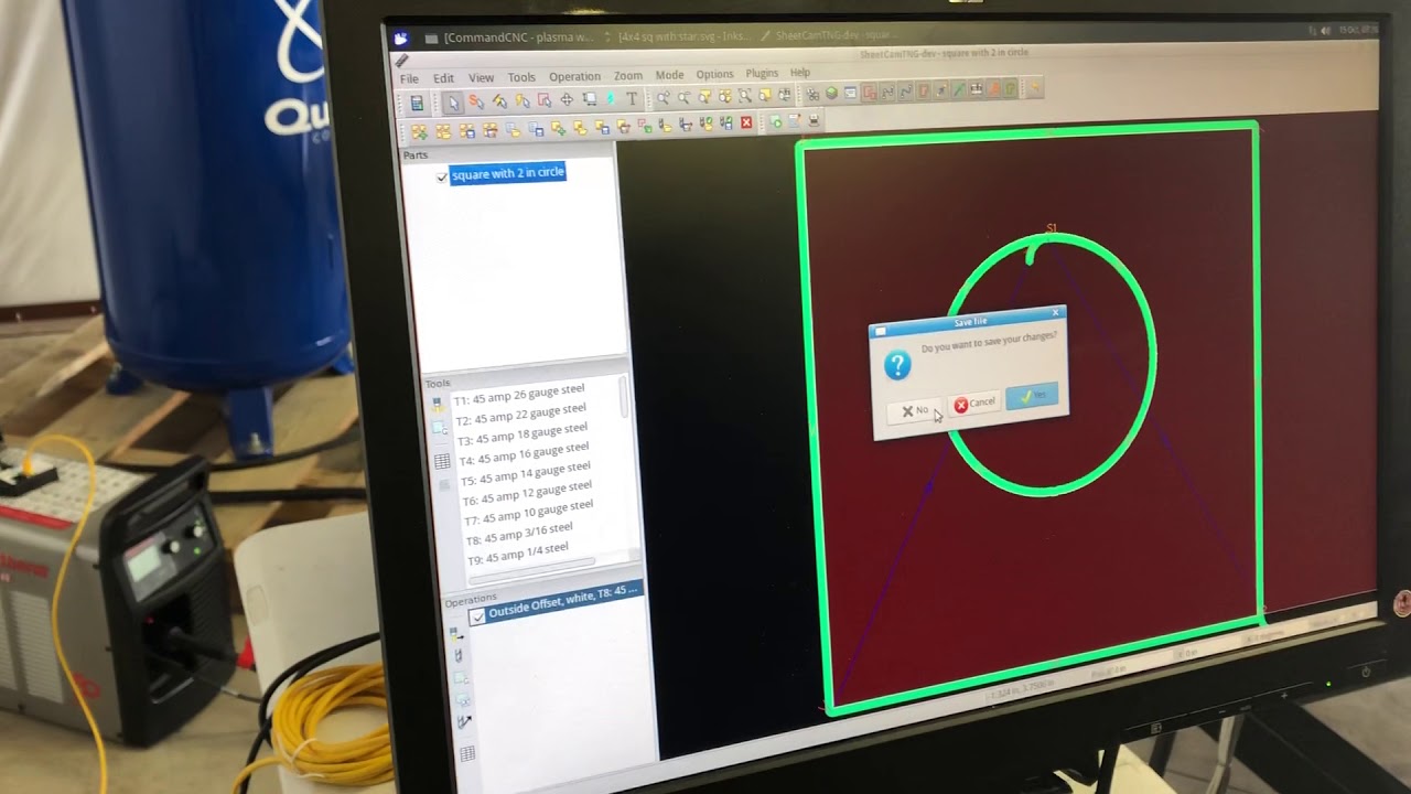 Sheetcam tutorial basic drawing