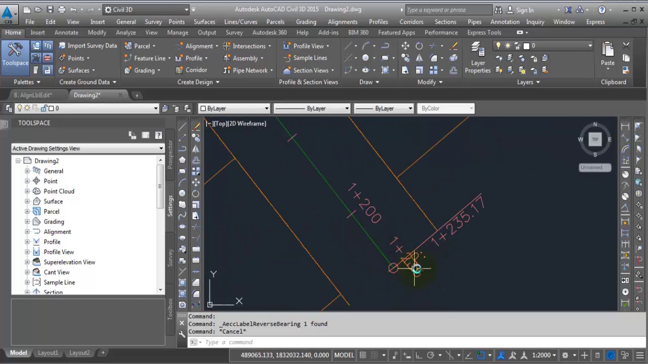 Edit Alignments Labels Annotation Scale Edit Texe, Flip, Reverse & Customization labels in Civil 3d