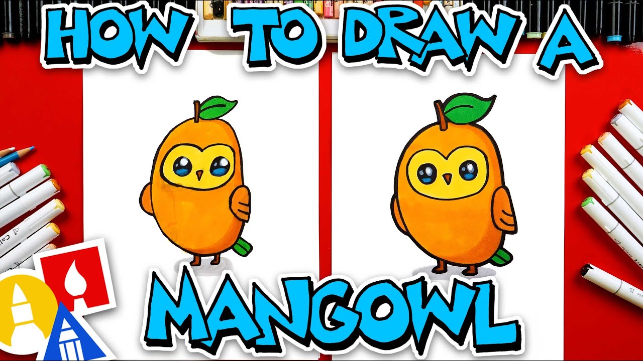 How To Draw A Mangowl - Mango + Owl