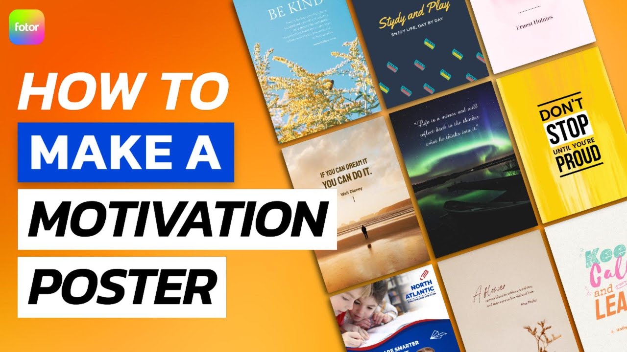 How to Make a Motivation Poster