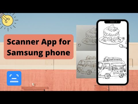How to Scan Documents using Samsung Smartphone | Scanner App | Scan to PDF | Scan to Digital 2022