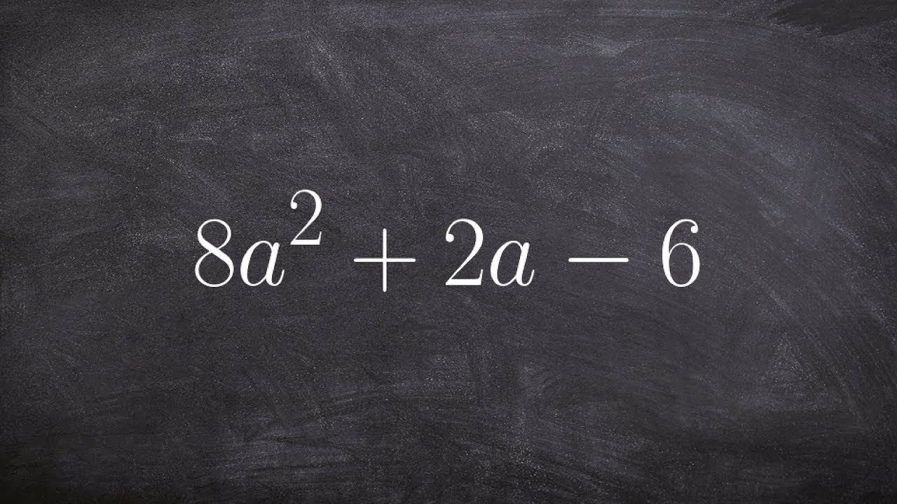 Factoring a quadratic using the berry method