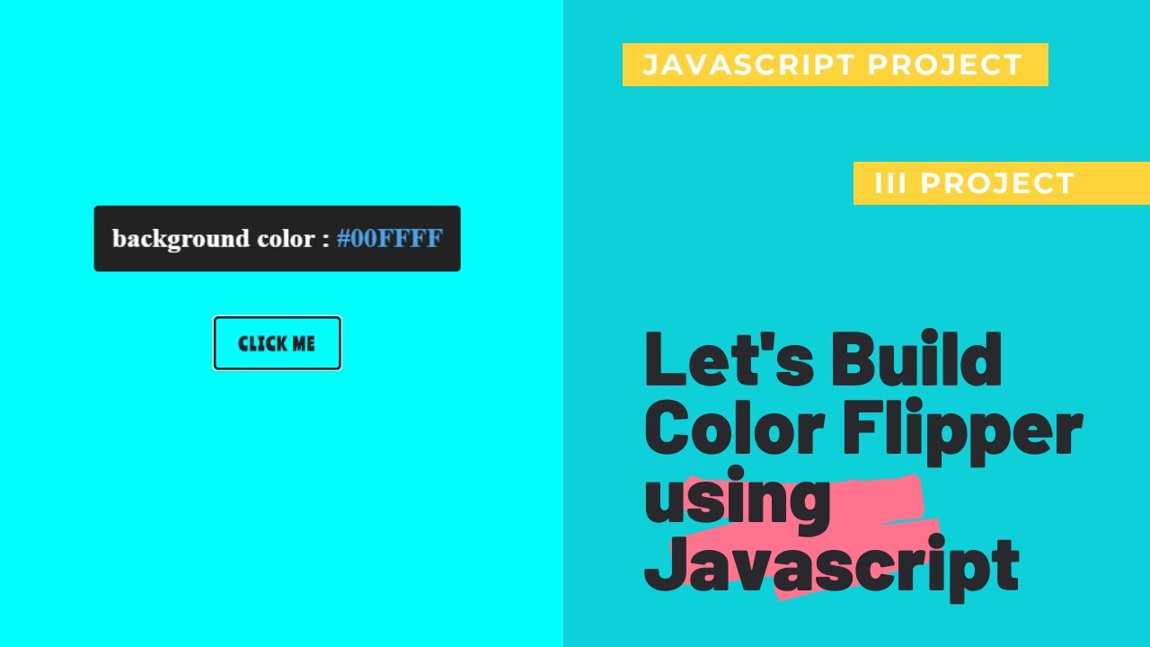 Color Flipper Using JavaScript || #30DaysOfCode || JavaScript Project