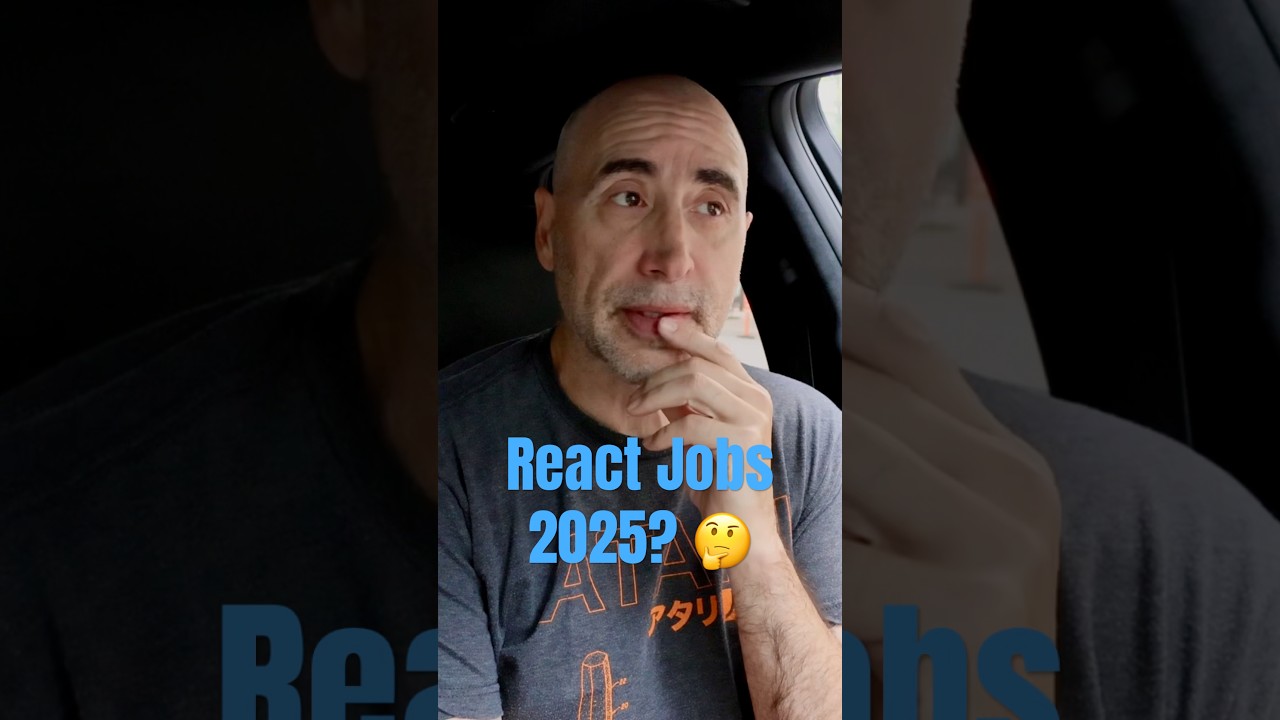React Jobs in 2025? #unclestef #webdeveloper #reactjs