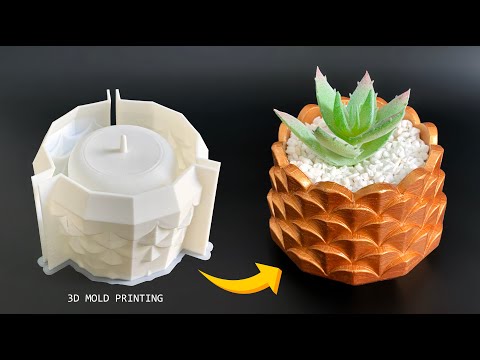 STL file 3D Planter Pot 48 🪴 ・3D print design to download・Cults