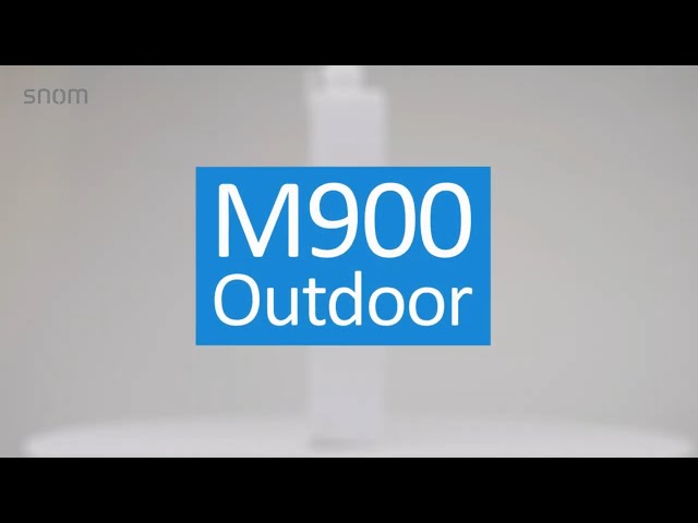 Snom M900 Estación Base con Tecnología DECT Multicelda para Exterior ...