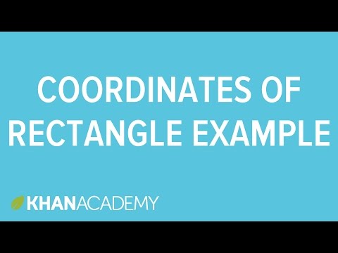 Coordinates of rectangle example (video) | Khan Academy