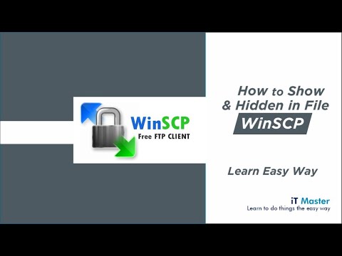 How to hidden file show in WinSCP software