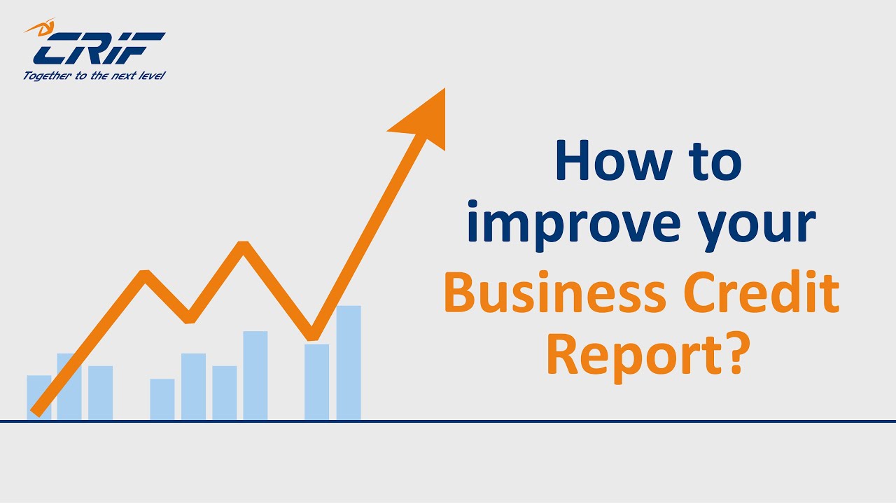 How To Improve Your Business Credit Report? | CRIF High Mark