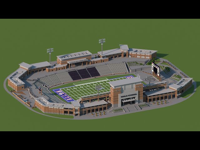 Allen High School Stadium Minecraft Map