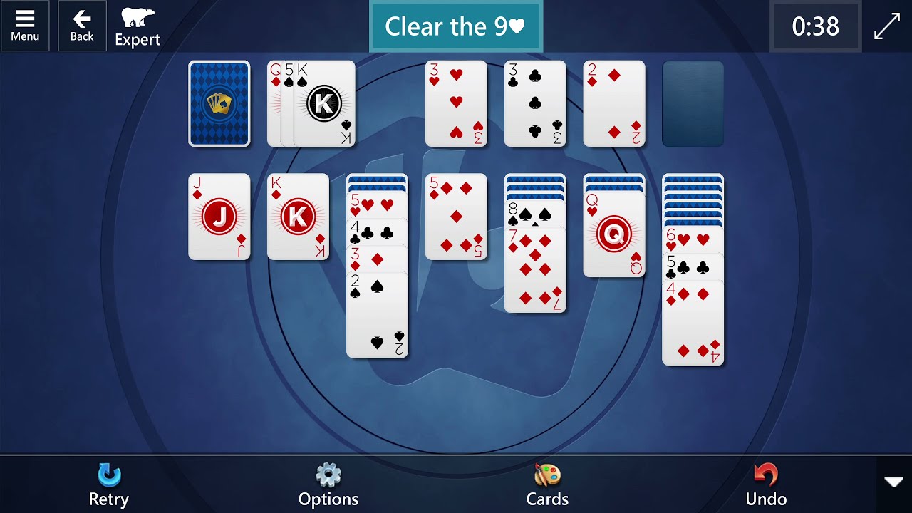 Microsoft Solitaire Collection: Klondike - Expert - December 12, 2021