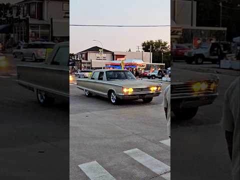 1966 Chrysler Newport Classic Car Drive By Engine Sound Port Huron Cruise 2024