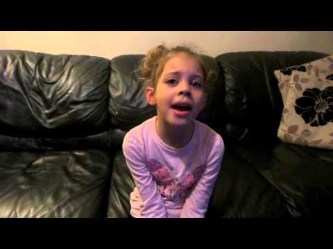 6 year old singing Justin Bieber - love yourself