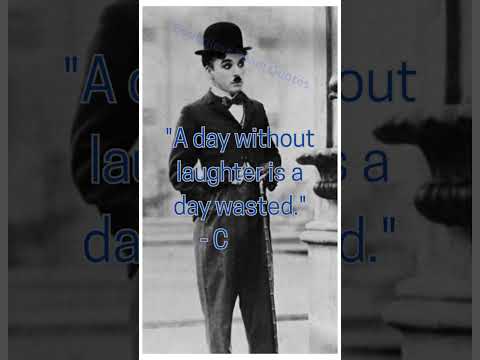 Inspirational quotes# Charlie Chaplin#art #motivation#laughter#day#wasted# #quotes #love