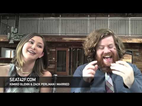 Kimiko Glenn & Zack Pearlman MARRIED Set Visit Interview