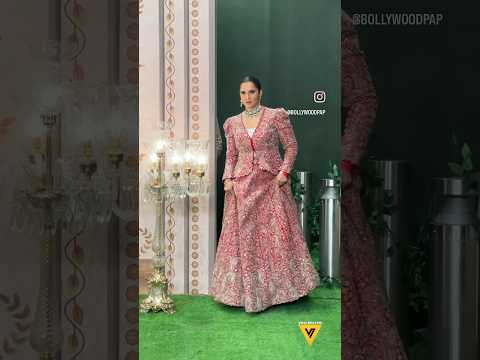 Sania Mirza first red carpet after divorce #saniamirza #divorce