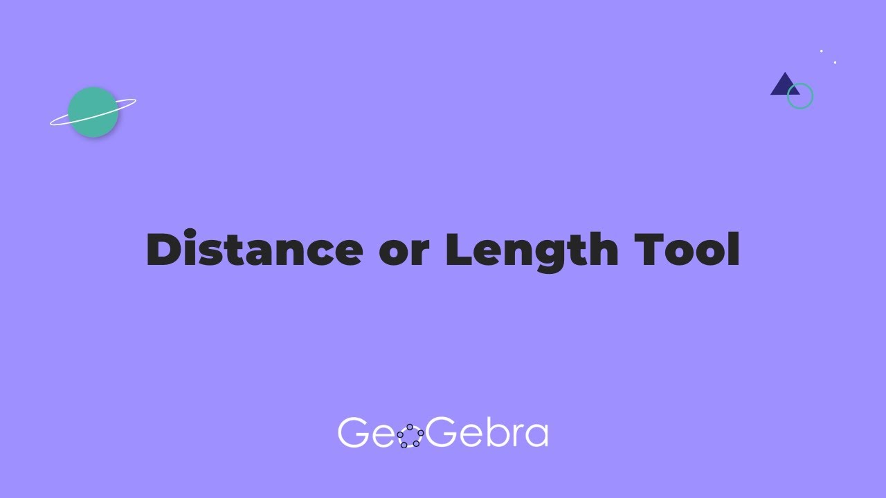 Distance or Length Tool