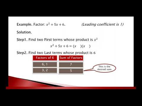1320 P 5 Factoring Polynomials