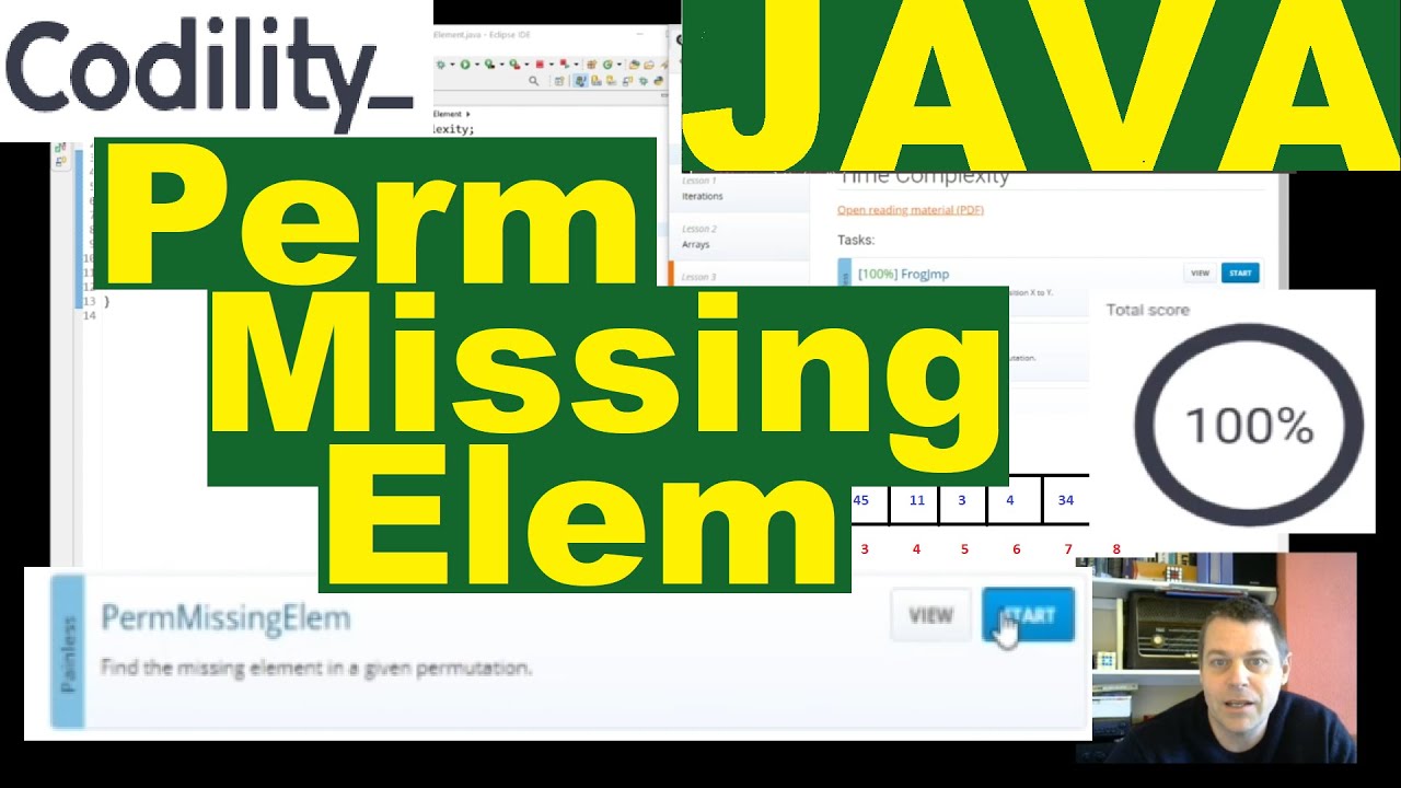 Codility PermMissingElem Java solution