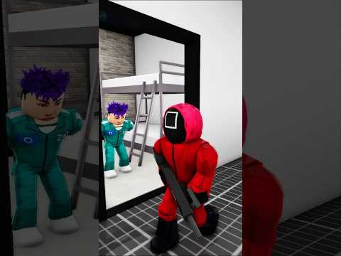 He was in jail until π³ || SIGMA BOY || Squid Games #shorts #sigma #roblox