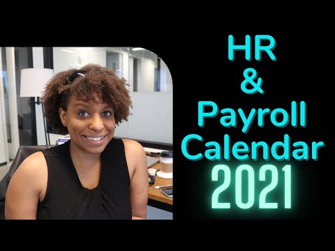 HR and Payroll Forms and Deadlines 2021