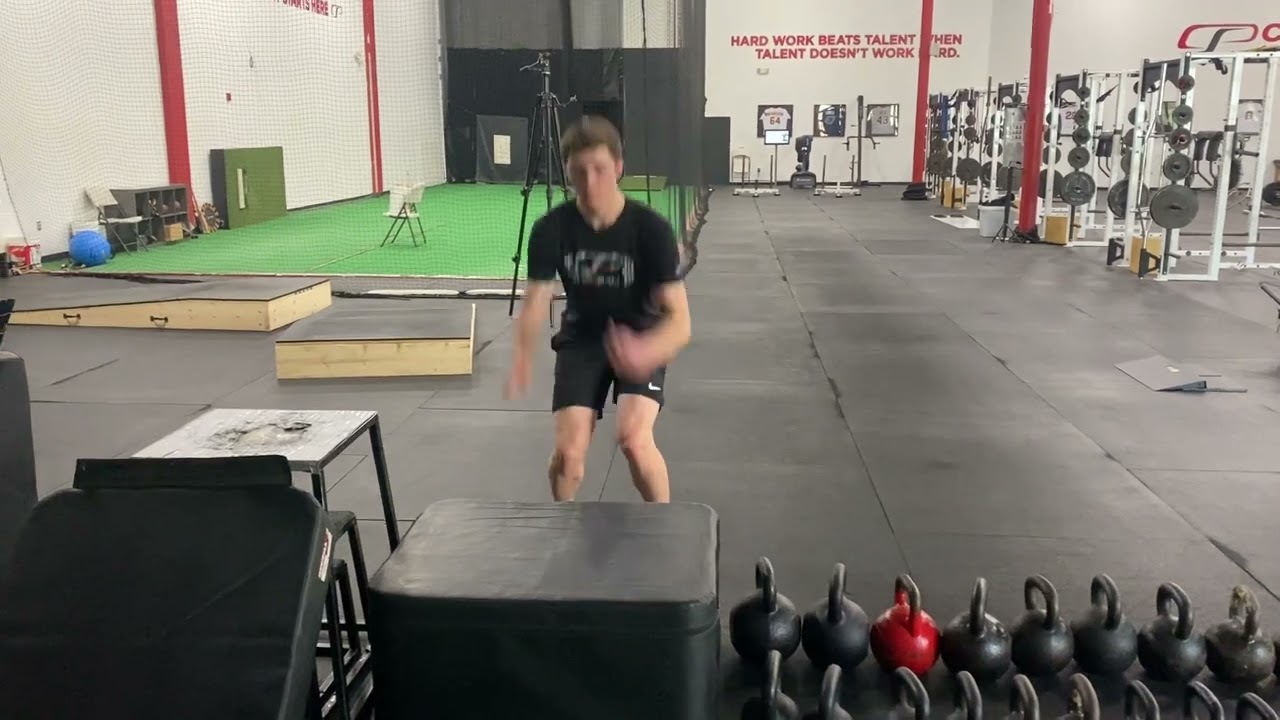 1-2 Box Jumps