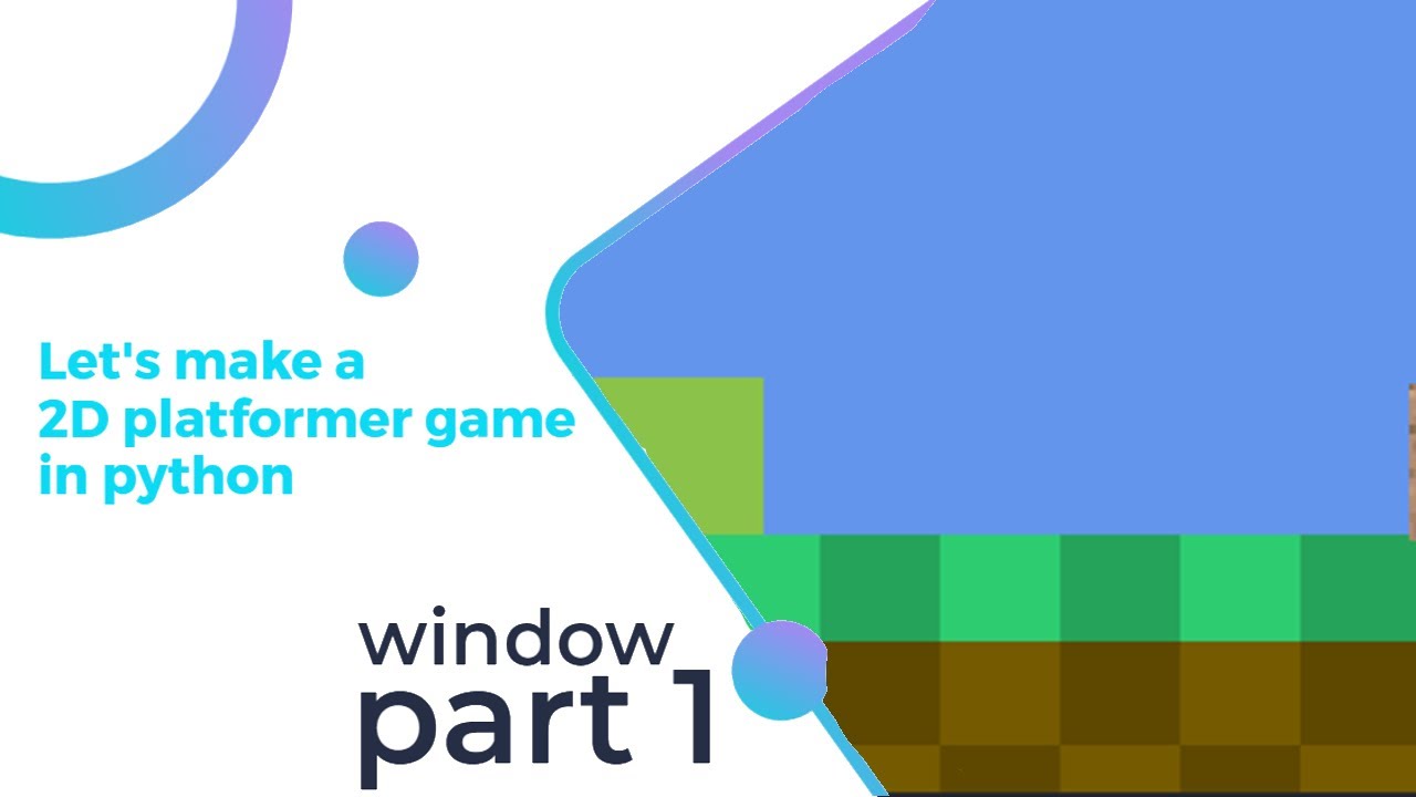 how to make a platformer game in python using arcade library part 1