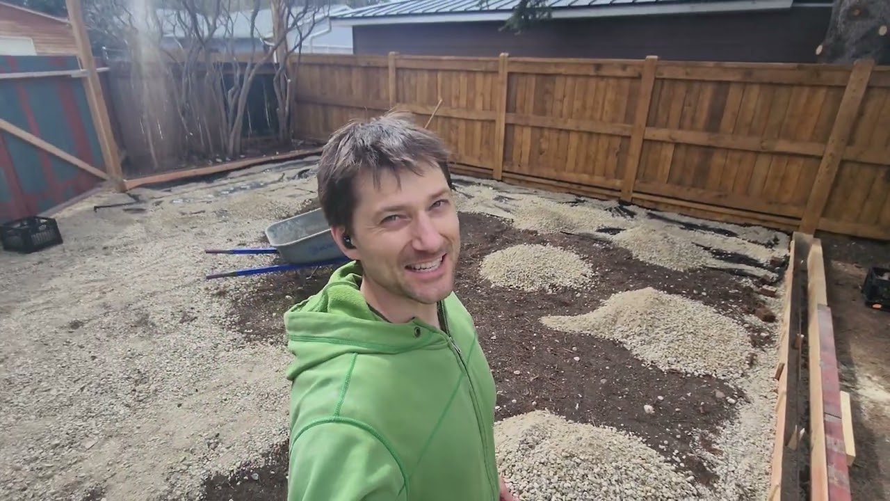 Building a Gravel Parking Pad on a $700 Budget.