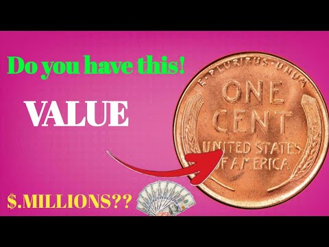 1958 One Cent Coin Value | Rare Lincoln Wheat Penny in Great Condition!