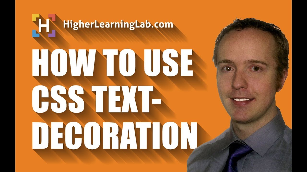 How To Use CSS text-decoration