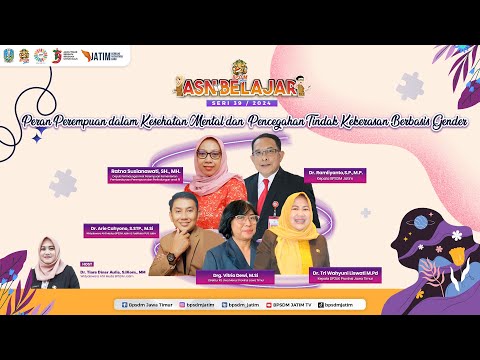 Webinar ASN Belajar Seri 39 - Peran Perempuan dalam Kesehatan Mental